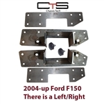 B FO04XX C-Section Frame Notch Ford F150 04Xx 4PC-Notch Bolton/Weld | eBay