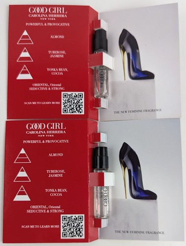 Carolina Herrera Good Girl Eau De Parfum Spray Samples 1.5ml x2 | eBay