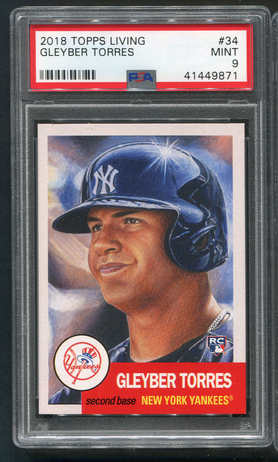 2018 Topps Living Set Gleyber Torres RC #34 Yankees PSA 9 | eBay