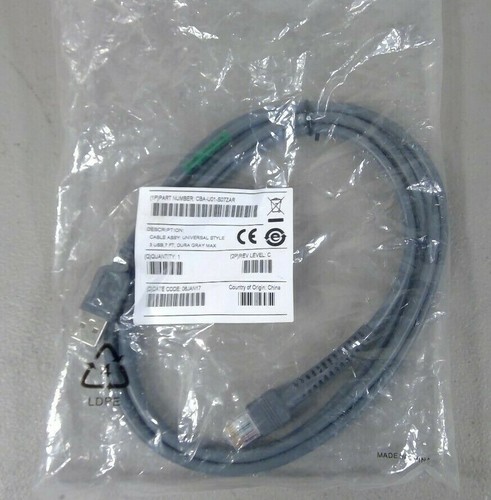 Zebra / Motorola Solutions CBA-U01-S07ZAR Universal Style USB Cable ...