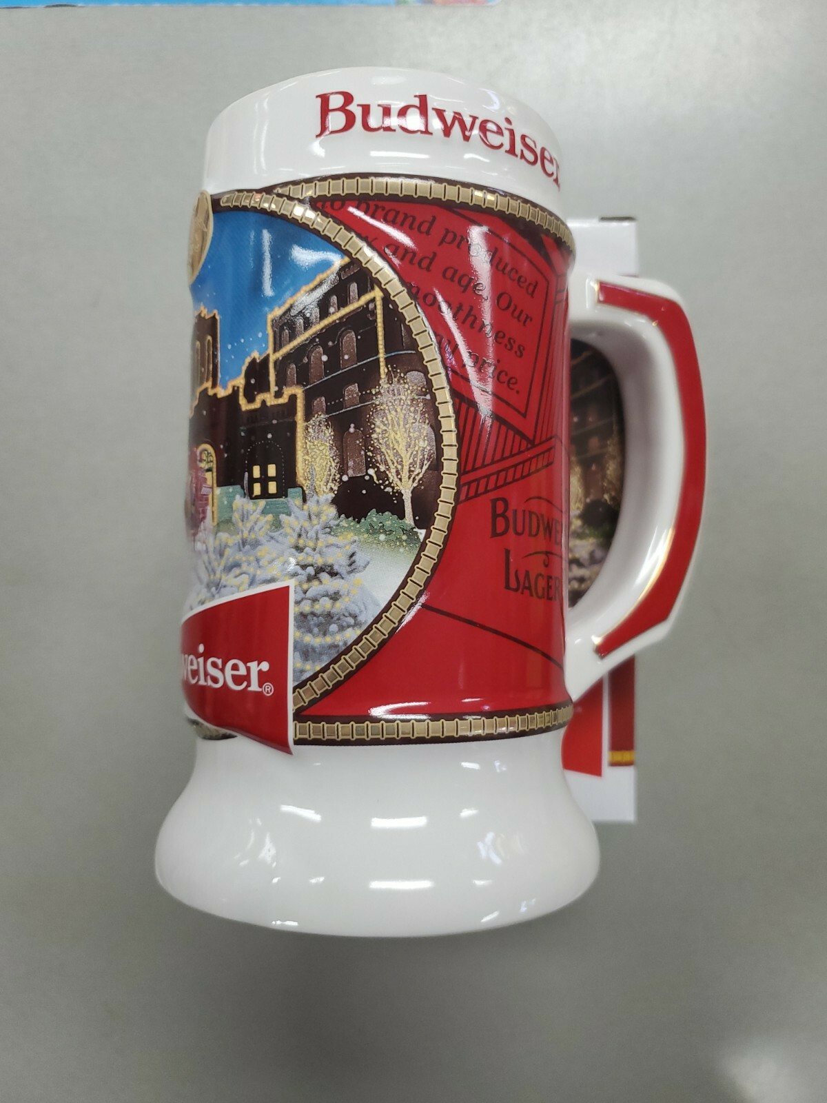 2020 Budweiser Holiday stein from annual Christmas series LATEST NEW ...