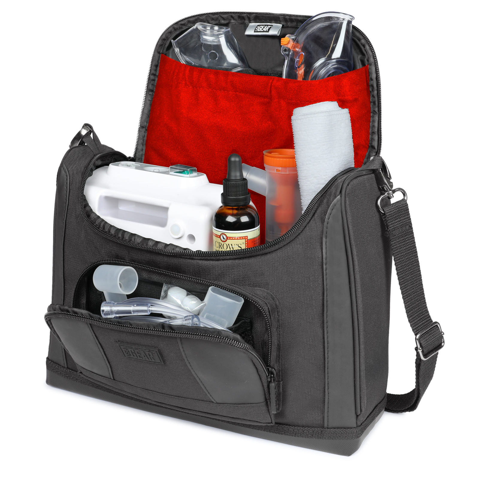 USA GEAR Travel Shoulder Bag Compatible with Asthma Machines (Bag Only ...