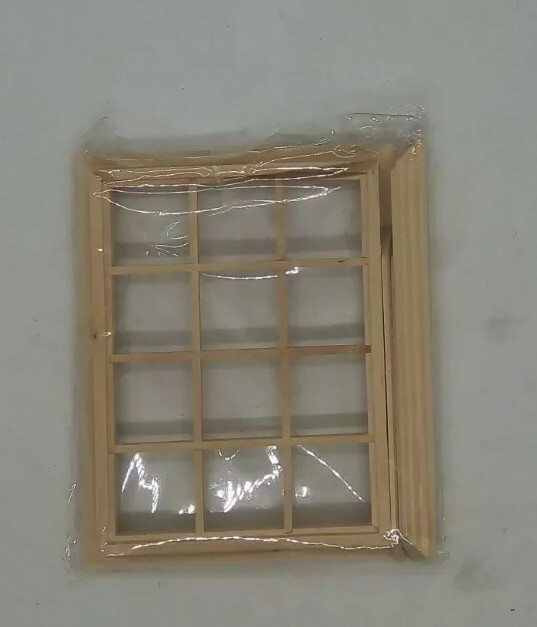 1:12 Scale Wooden Georgian 12 panel window | eBay UK