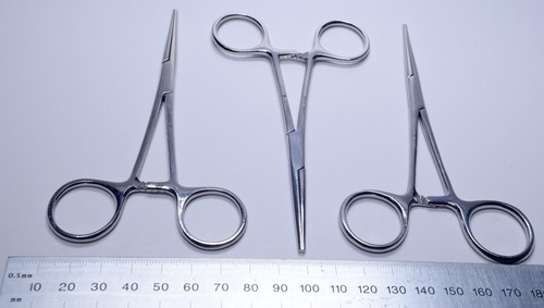 3X Codman #30-4490 Kocher Delicate Hemostatic Forceps 5½" Stainless ...