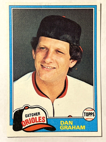 DAN GRAHAM Baltimore Orioles, Twins 1981 Topps Baseball Card #161 | eBay