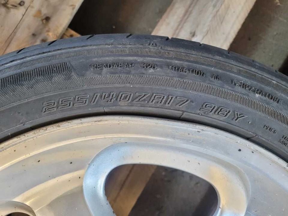1994-1995 Ford Mustang SVT Cobra Wheel 17x8 OE OEM 5.0 Scuffs Tire 2647 ...