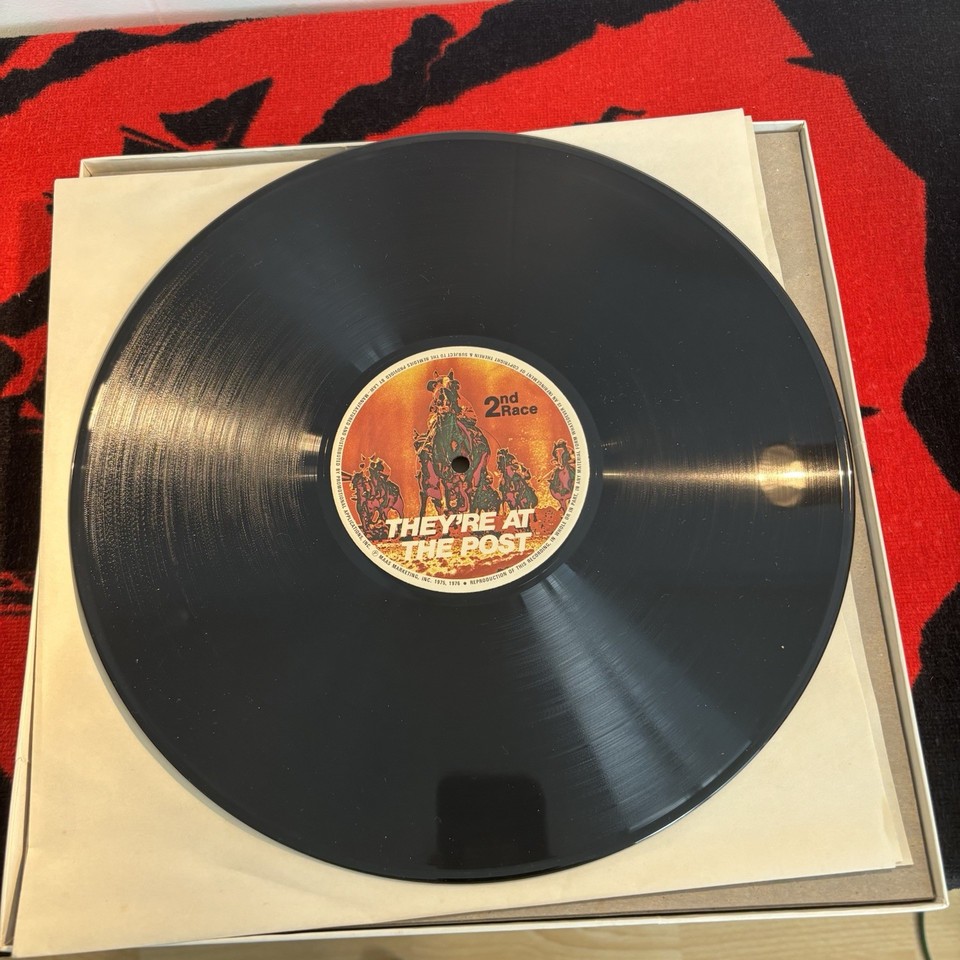 Vinyl Horse Racing Game. Vintage. They’re At The Post. | eBay UK