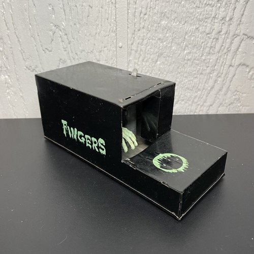 Vintage Frankonia Black Metal “Fingers” Spooky Wind-up Coin Bank Japan ...