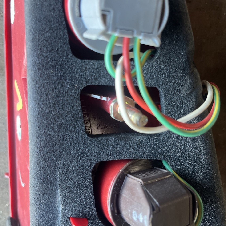 Peugeot 607 Rear Left Back light 2001 Inner boot lid #95707 Box #29 | eBay