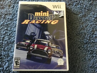 MINI DESKTOP RACING NINTENDO Wii FACTORY SEALED **FREE FAST SHIP ...
