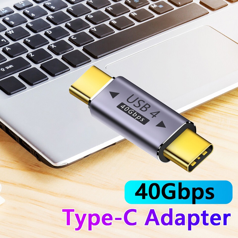 40 Gbit/s USB4.0 8K 60 Hz PD100W Typ-C-Stecker-Ladegerät-Adapter für ...