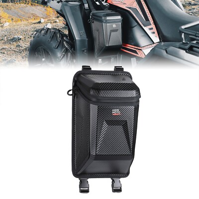 KEMiMOTO Upgraded ATV Fender Bag EVA Pack Luggage Storage Bag For ...