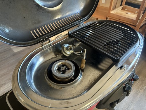 Coleman RoadTrip LXE 9949 Series Propane Red Grill Tailgating Camping ...