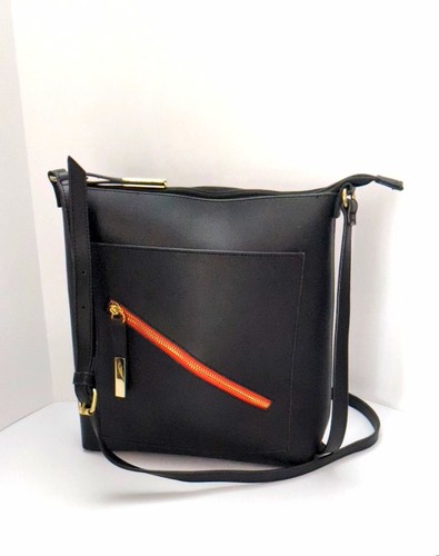 Tutilo Adjustable Crossbody Purse Black, Gold, and Red | eBay