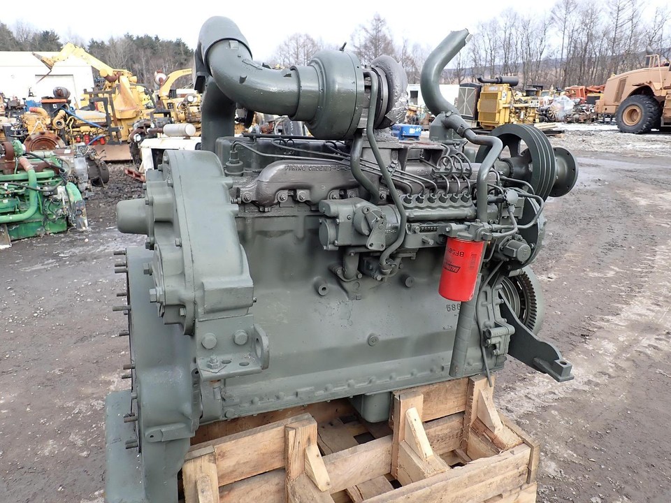 Caterpillar 3306 PC Turbo Diesel Engine GOV'T SURPLUS! D7F Dozer CAT D7 ...
