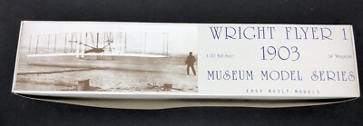 Wright Flyer 1 1903 Museum Model Series D-10 Balsa Wood Kit 1/20 Scale ...