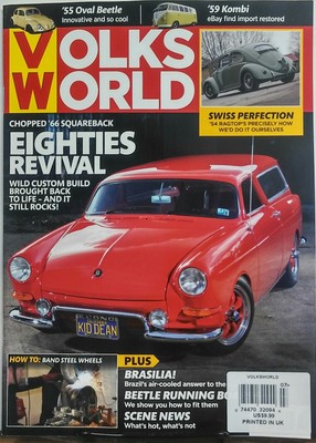 Volks World UK July 2017 Chopped 66 Squareback Eighties Revival FREE ...