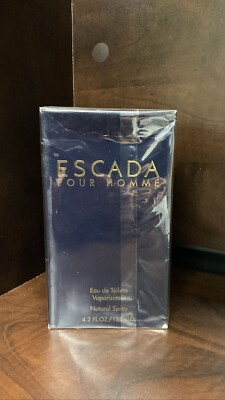 Escada Pour Homme 4.2 fl oz Mens Eau De Toilette New in A Box | eBay