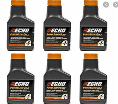 6450001G (6) Echo 1 Gallon Power Blend Xtended Life Oil Gas Mix 2 ...