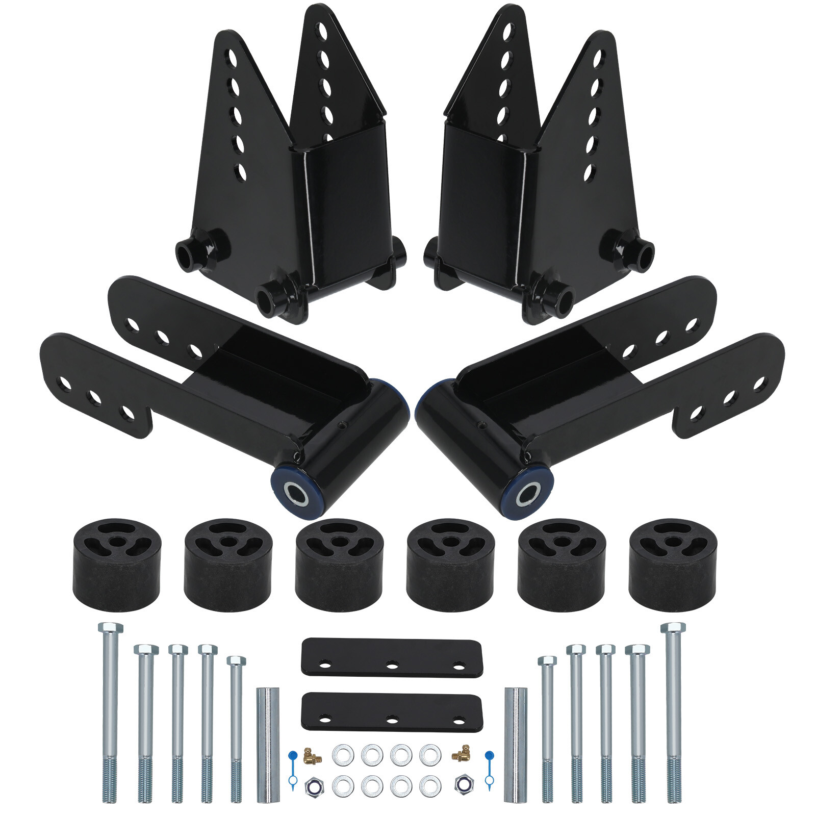 3" Full Body Lift Kit 2"-5" Shackle For Chevy Astro GMC Safari AWD 1996 ...
