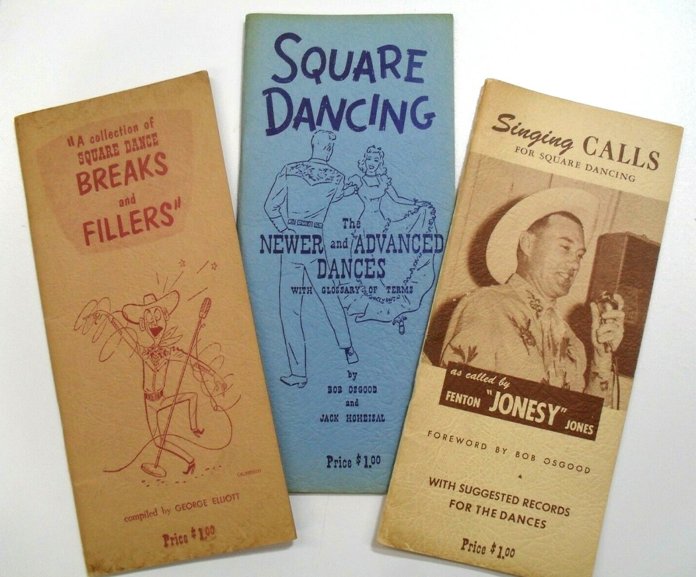 LOT OF 3 DIFFERENT VINTAGE (EARLY 1950'S) SQUARE DANCING HANDBOOKS | eBay
