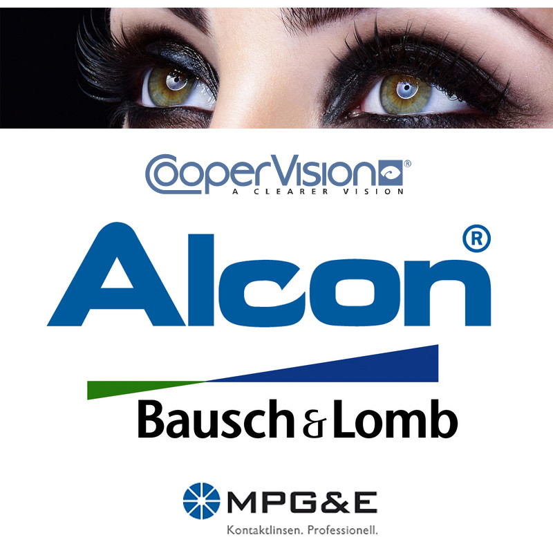 1 -3 multifocal Kontaktlinsen, Multifokal Monatslinsen mit der Add:Low ...