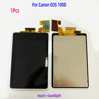 For Canon EOS 100D Original Camera Touch LCD Screen Display Panel ...