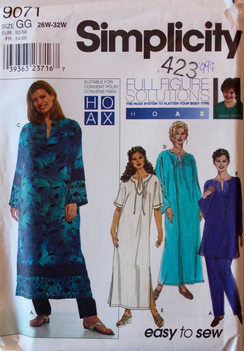 Caftan Pattern Plus Size