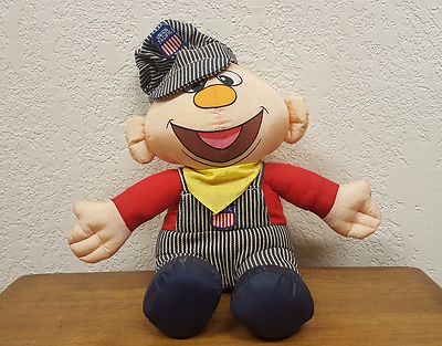 Vintage UNION PACIFIC Train Conductor Plush Stuffed Toy Doll - Hewitt ...