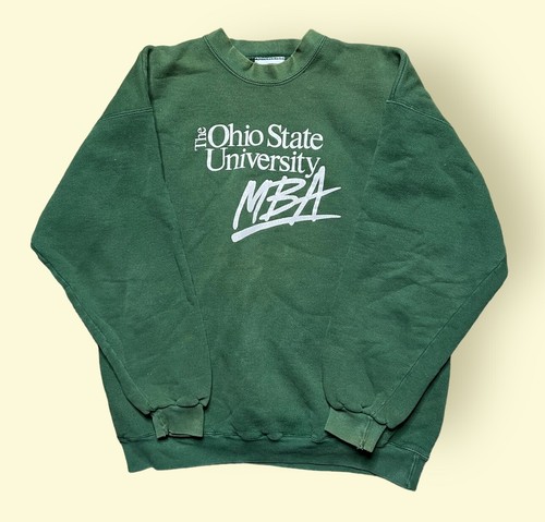 Vintage Ohio State University MBA Crewneck Sweatshirt 1990s Men’s XL ...