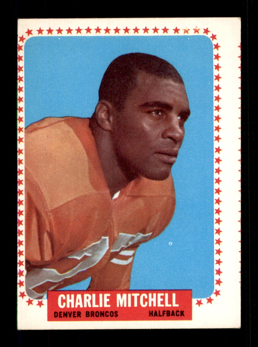 1964 Topps #55 Charlie Mitchell - Crease Free | eBay