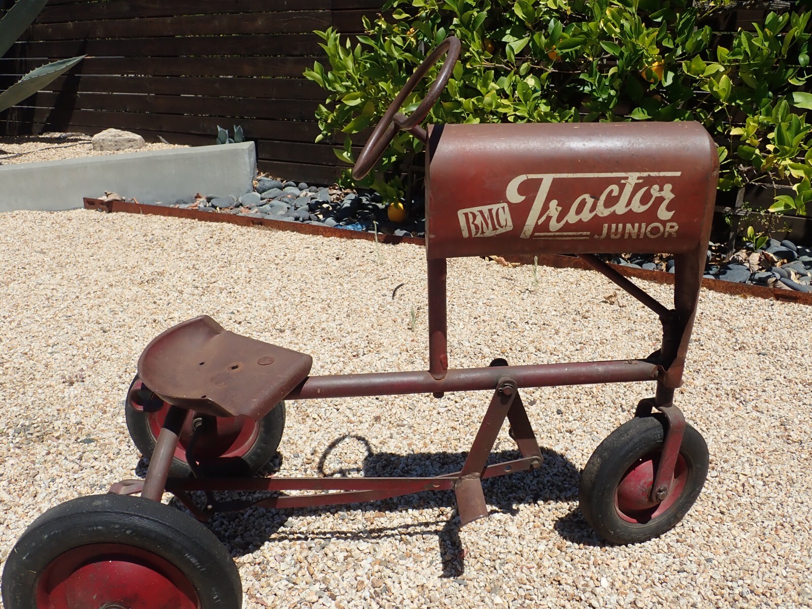 BMC Pedal Tractor Junior Vintage Pedal Toy Tractor Farm Toy Tractor ...