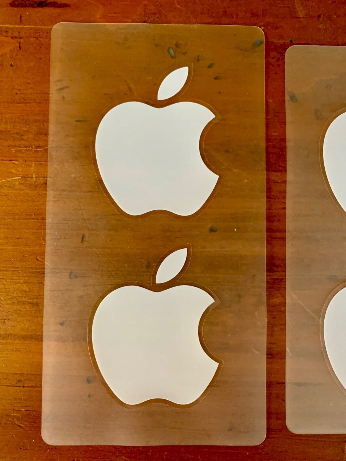 4 Authentic Apple MAC Stickers-Decals for iPhone, Mac, iPad etc... | eBay