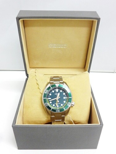 Seiko Prospex 5K65-0AA0 SBPK001 Divers 200m GMT Date Solar Mens Watch ...