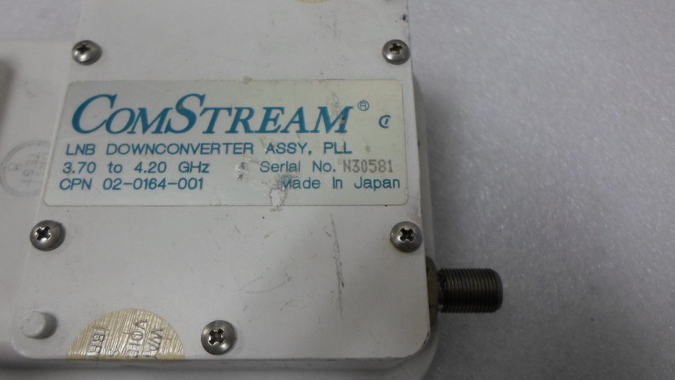 Comstream 02-0164-001, NJS8475V LNB (LOW NOISE BLOCK) DOWNCONVERTER | eBay