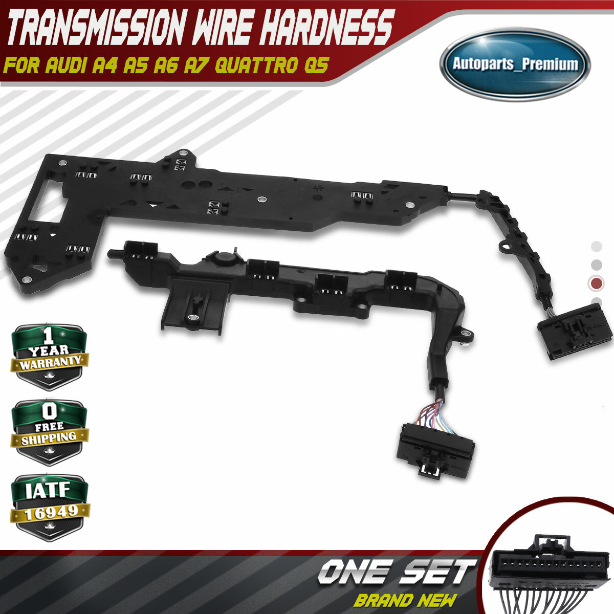 0B5 7-Speed Hybrid Clutch Transmission Gearbox Repair Kit for Audi A4 ...