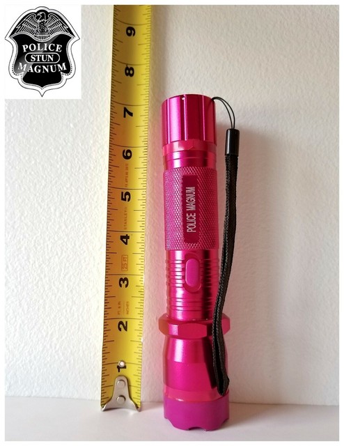 Police Magnum Metal Stun Gun 68 Million Volt Rechargeable With ...