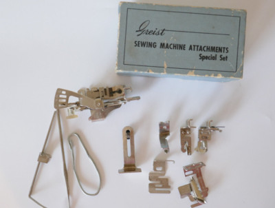 VTG GREIST Quilter/Binder/Hemmer/Edge Stitcher... Sewing Machine ...