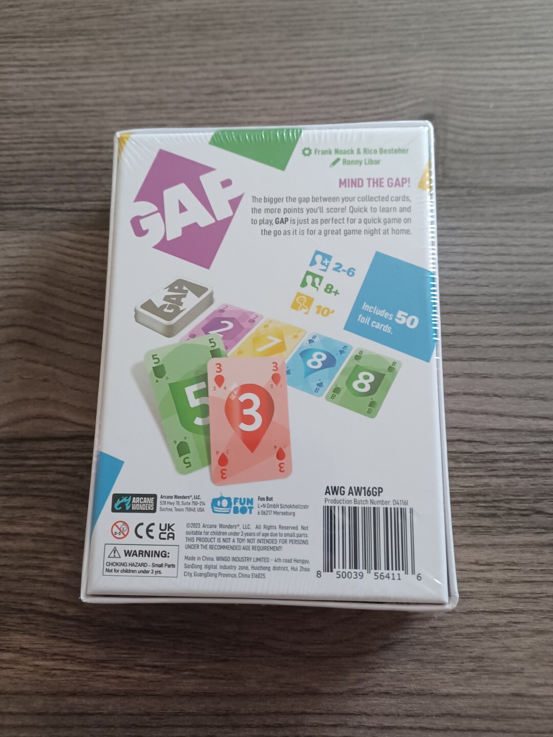 GAP Board Game Cards Family Fun Game Funbot For Ages 8 Brand New gap-board-game-cards-family-fun-game-funbot-for-ages-8-brand-new