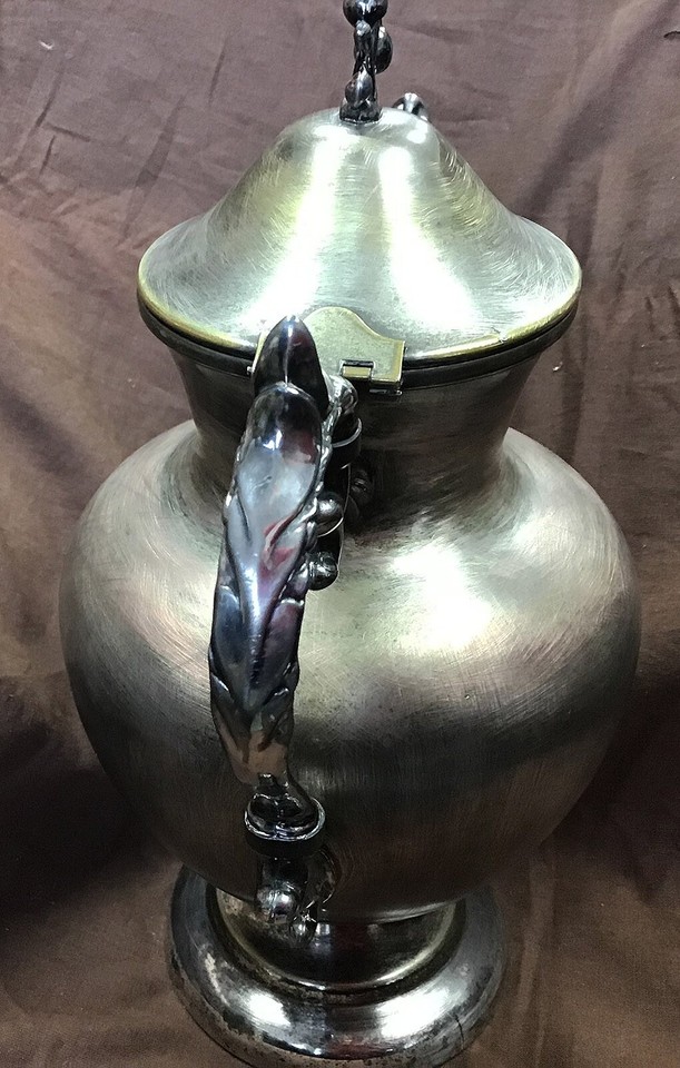 Antique Copper Silver-Plated Teapot | eBay