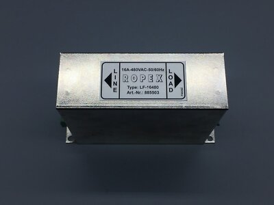 Ropex LF-16480 Line Filter 480VAC 16Amp | eBay