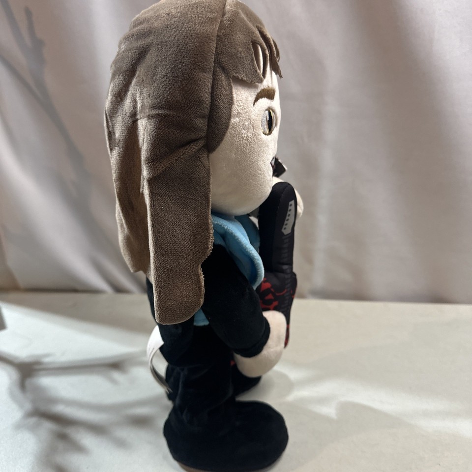 Eddie Munson Netflix Stranger Things Eletronic Plush Guitar Rocker ...