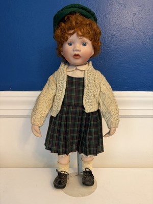 Vintage 1990 “Molly” A Little Irish Lass 16” Doll By Edwin Knowles | eBay