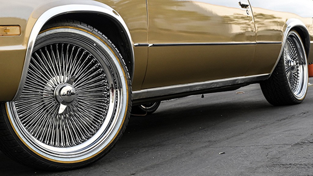 20x8" LA Wire Wheels Standard 150-Spoke Straight Lace Chrome Rims (A01 ...