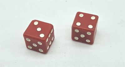 Risk Board Game Replacement Pieces - Pair Red Dice | eBay