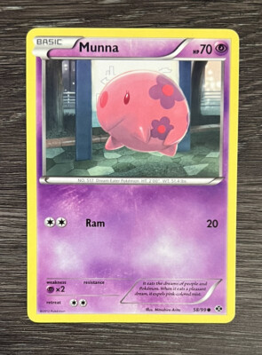 Munna 58/99 - Next Destinies - Common - Pokemon Card TCG | eBay