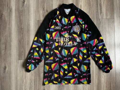 Leeds United Goalkeeper football shirt 1993/1995 Jersey Asics Vintage ...