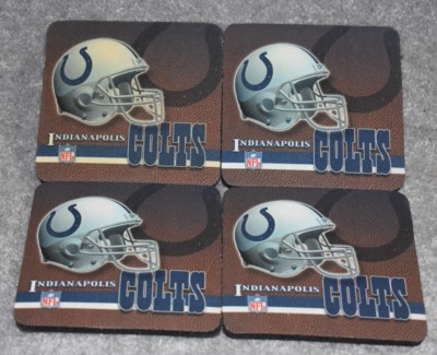 INDIANAPOLIS COLTS NFL FOOTBALL 4 PACK SPORTS COASTERS | eBay