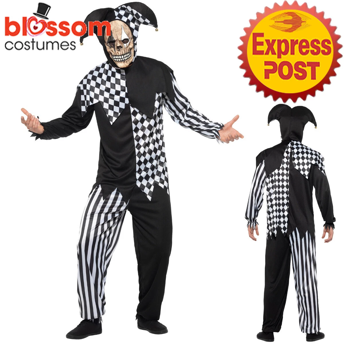 Court Jester Costume For Men
