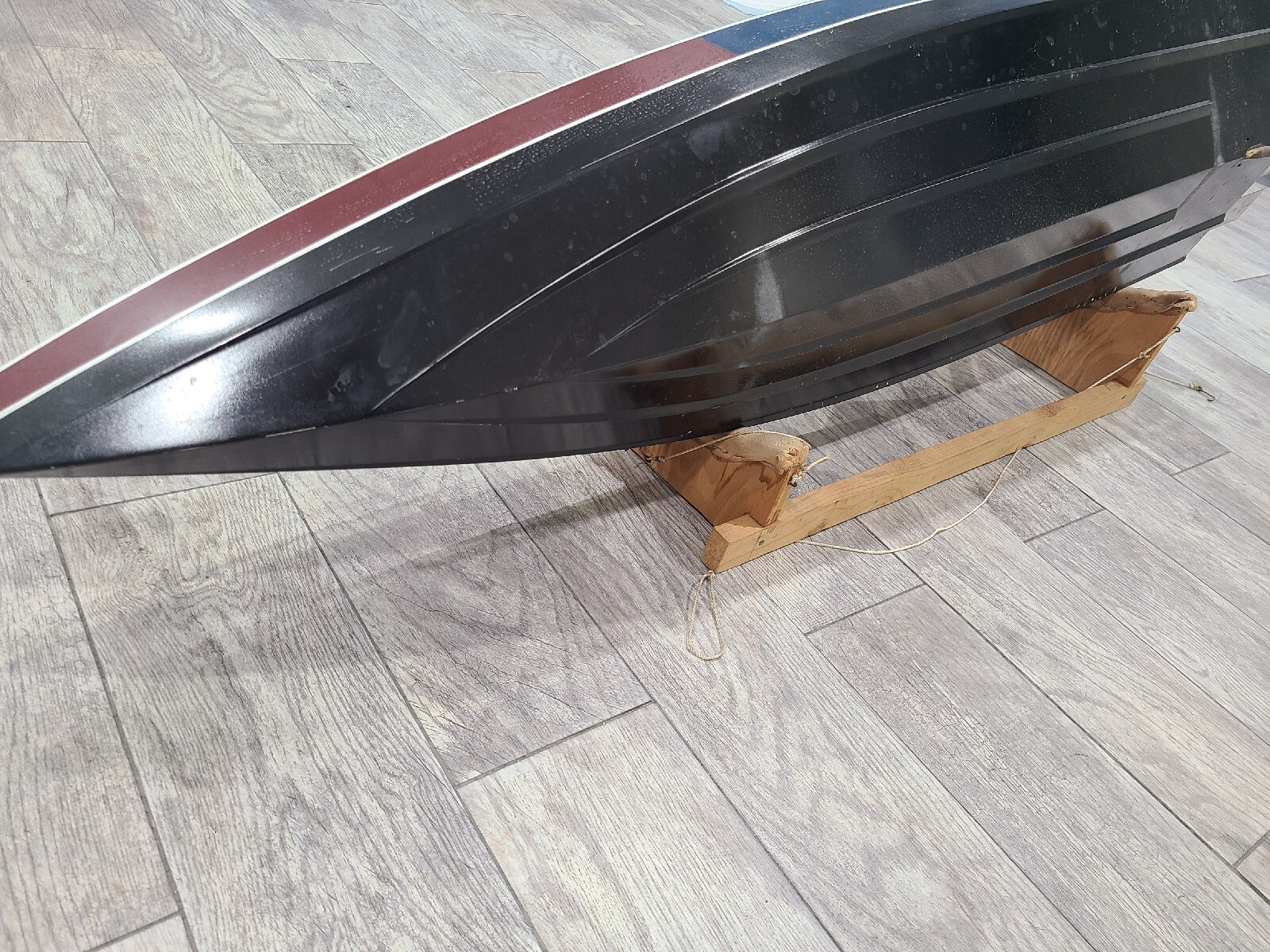 1987 Rc nitro ops 15cc motor Miami vice 55" Wellcraft Dumas model ...